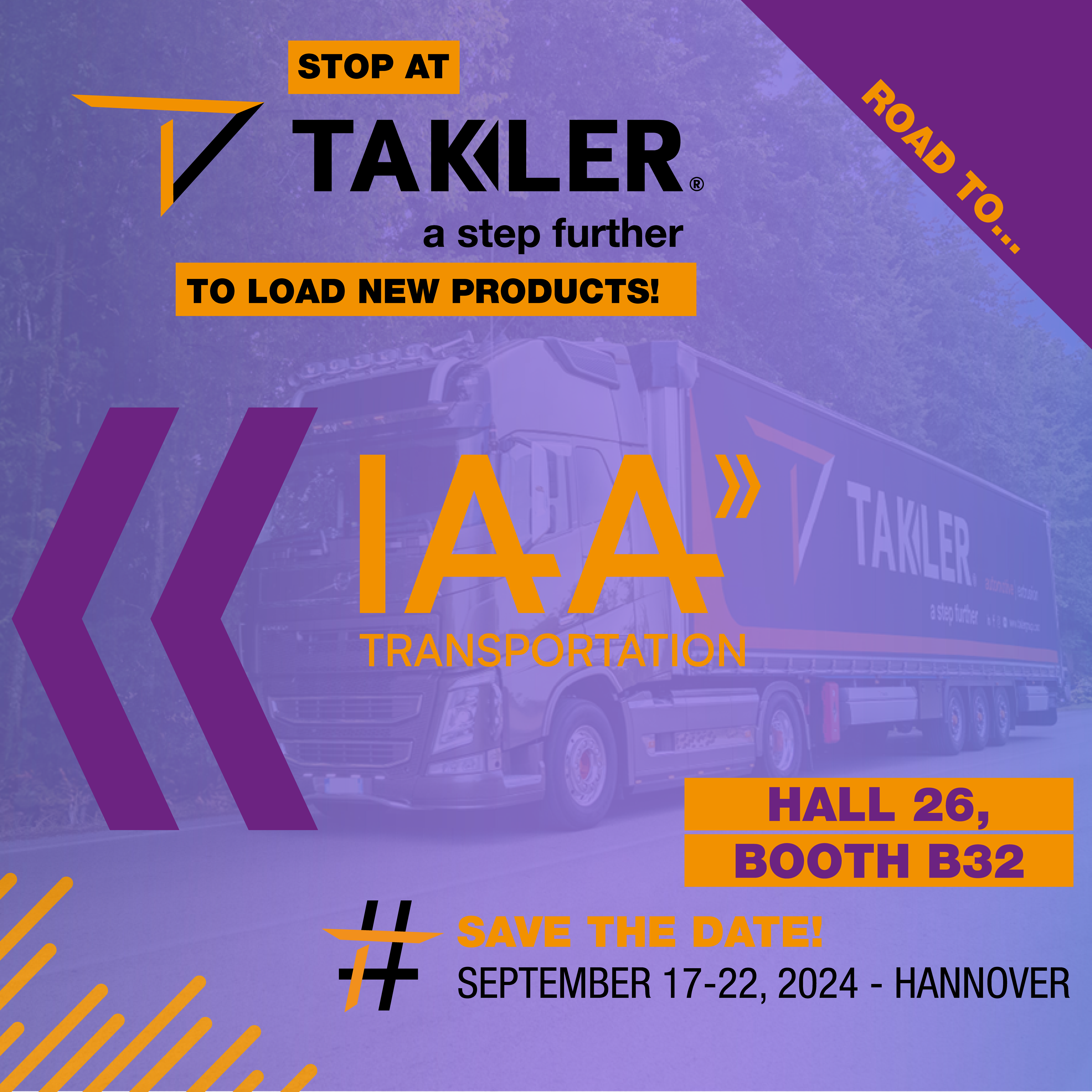 IAA 2024 - Stop at Takler to load new products - Takler Blog | Trucks ...