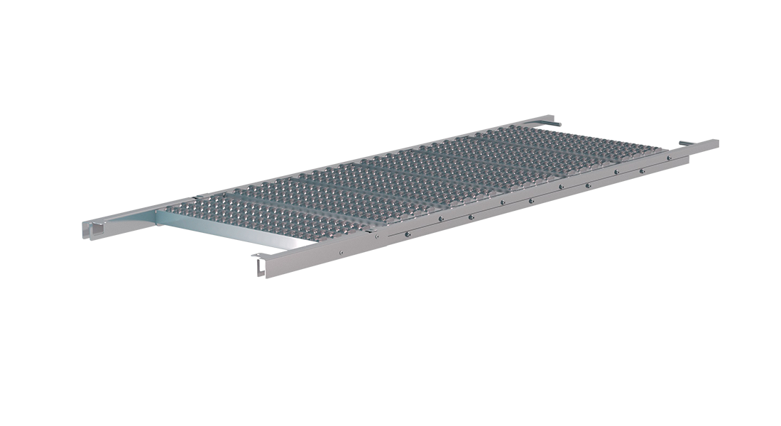 Zinc platedpullout ladder wide steps - Product Takler | Trucks & Trailers